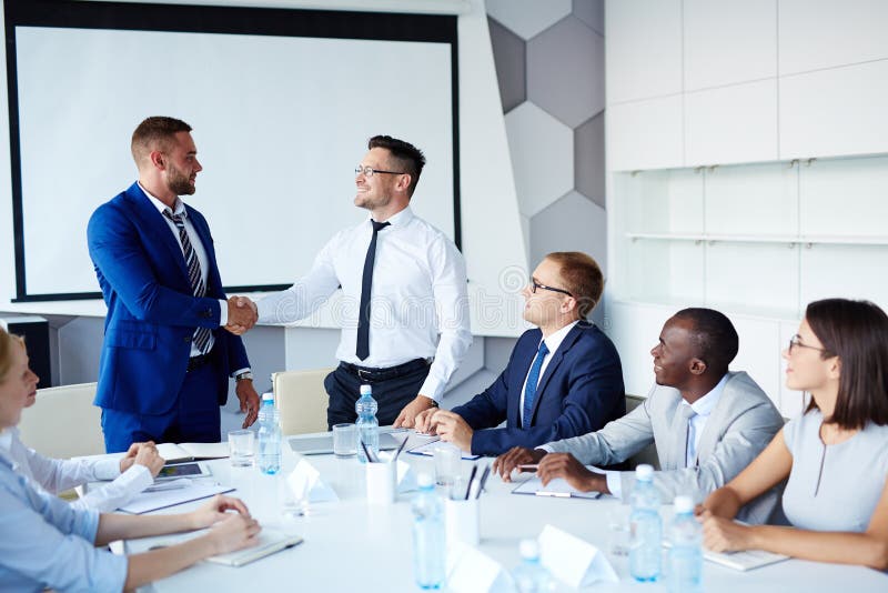 Successful project stock photo. Image of handshaking - 76190754