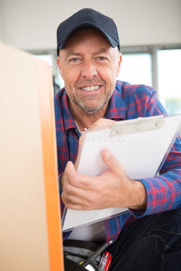 Successful Sales Manager Looking at Camera Stock Photo - Image of ...