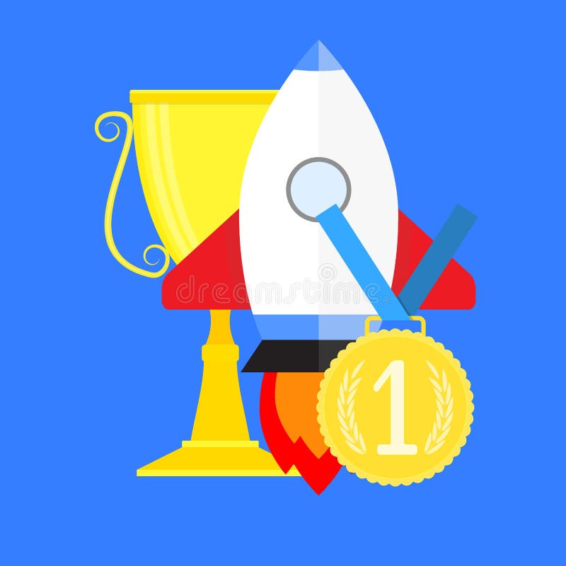 Successful start-up vector stock vector. Illustration of idea - 88773351