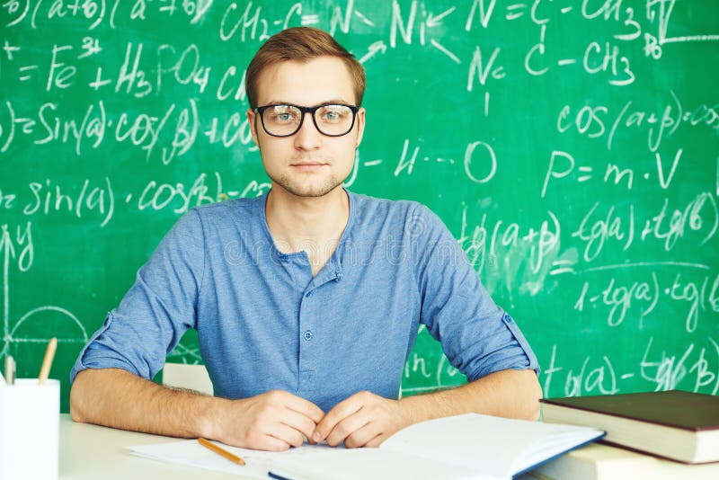 Successful student stock photo. Image of interested, eyeglasses - 33081458