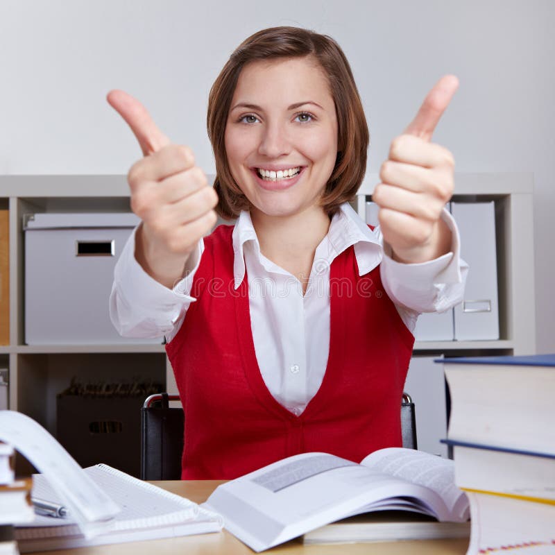 Successful student. stock image. Image of cheerful, caucasian - 32657315