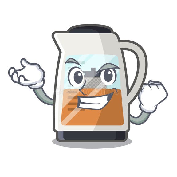 Successful Tea Maker in the Cartoon Shape Stock Vector - Illustration ...