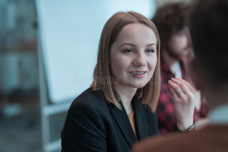 Successful Team. Group of Young Multi-ethnic Business People Working ...