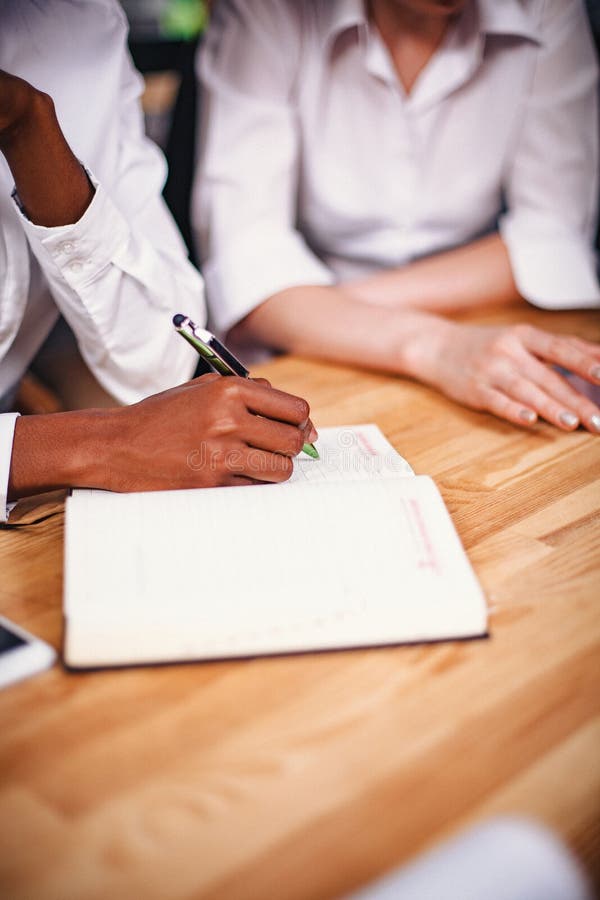 Successful Team at Work. Group of Young Business People Stock Image ...