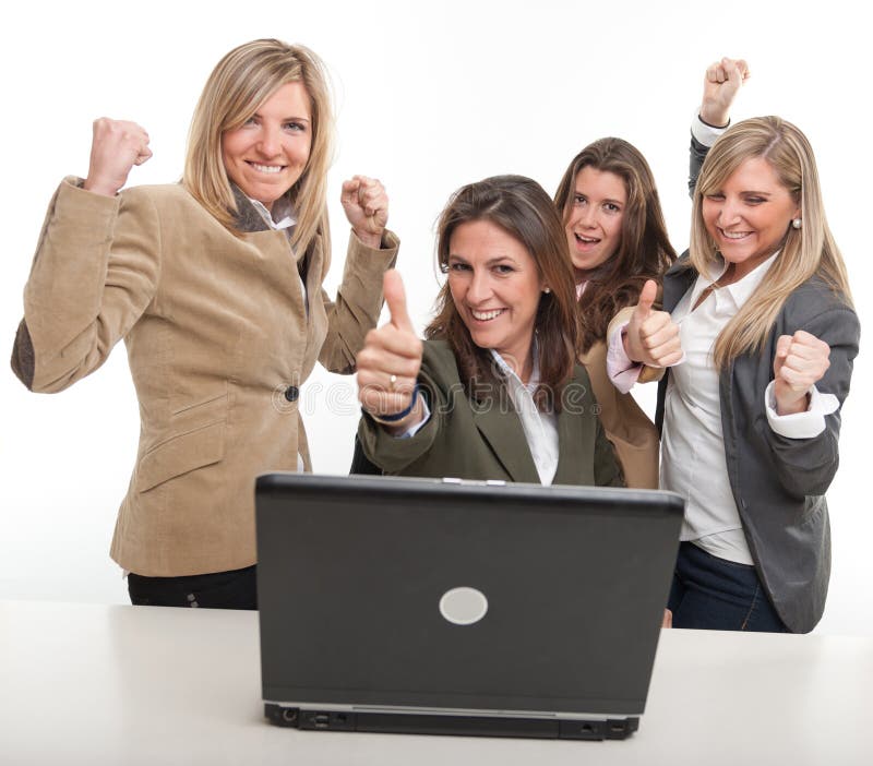 Successful teamwork stock photo. Image of young, beautiful - 53702200