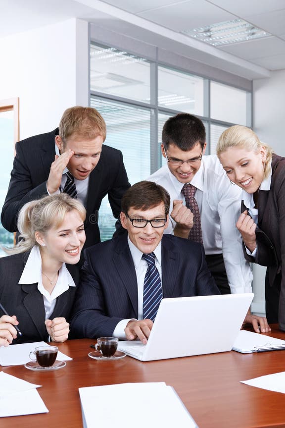 Successful transaction stock image. Image of group, mature - 14977315
