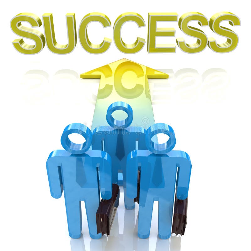 Successful trend stock illustration. Illustration of decision - 38165104