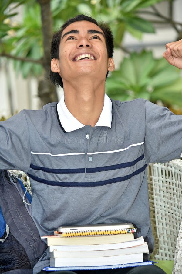 A Successful University Student Stock Image - Image of successful ...