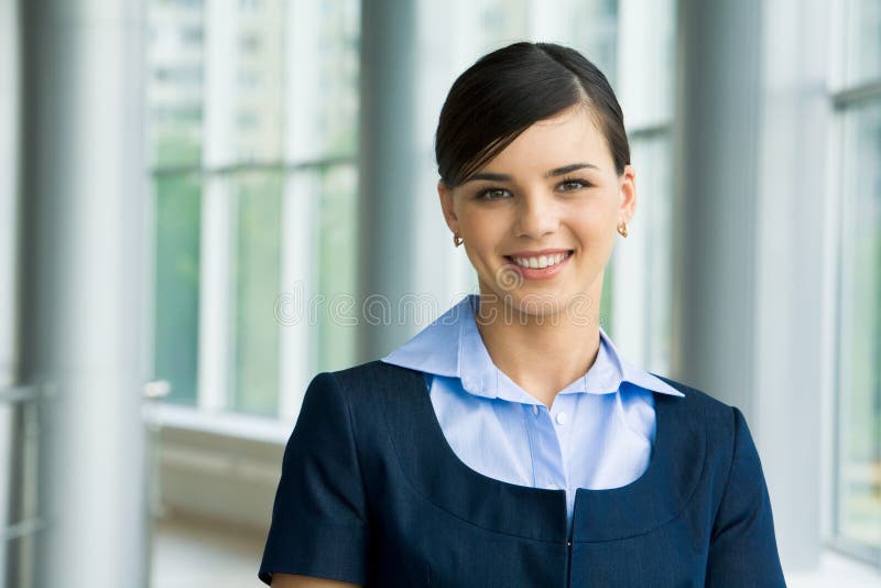 Successful woman stock image. Image of attractive, collar - 10225349