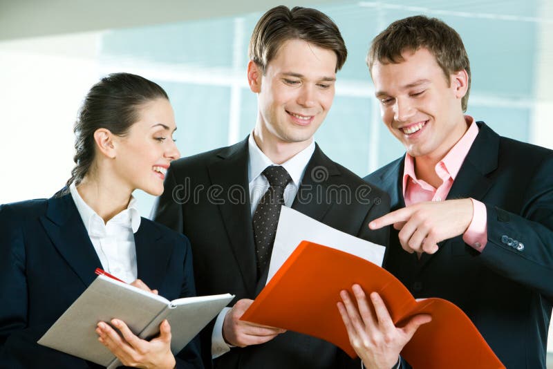 Successful work stock photo. Image of colleague, businesswoman - 5295134