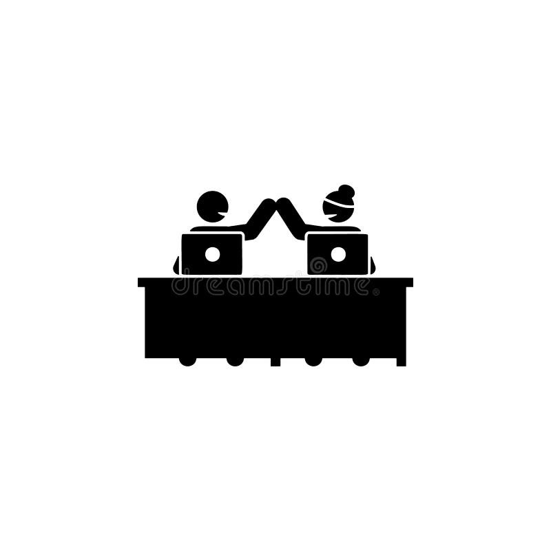 Successful Work Icon. Element of Colleagues Icon for Mobile Concept and ...