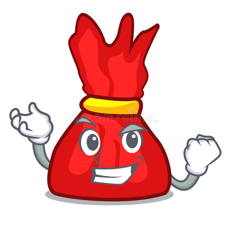 Successful Wrapper Candy Character Cartoon Stock Vector - Illustration ...