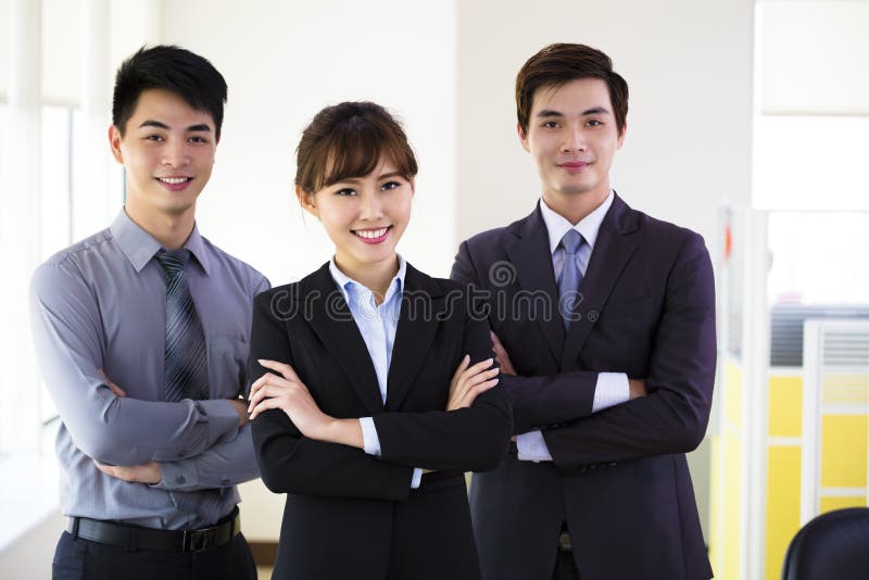 Successful Young Business Team Stock Photo - Image of smiling ... Successful Young Business Team Stock Photo - Image of smiling ...