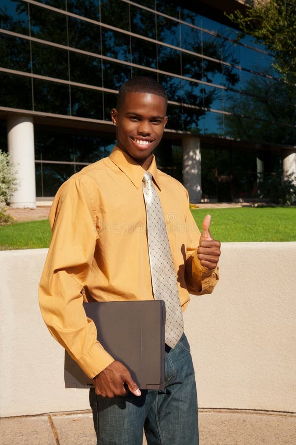 Successful Young Businessman Stock Photo - Image of adult, smile: 22092258