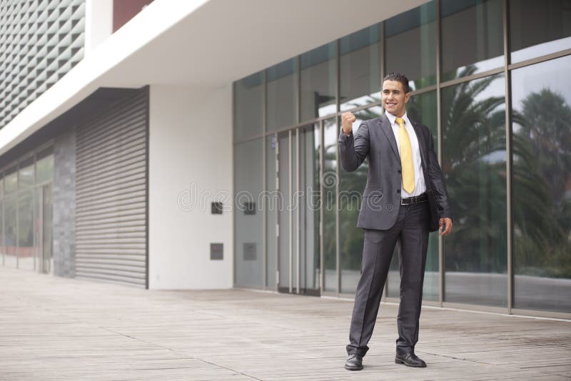 Successful Young Businessman Stock Photo - Image of executive, business ...