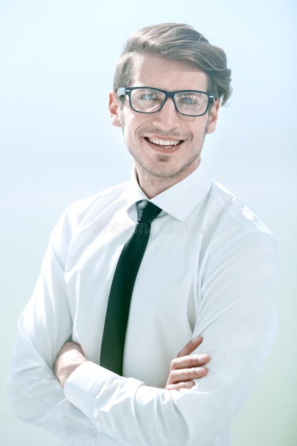 Successful Young Businessman on a Bright Background Stock Photo - Image ... Successful Young Businessman on a Bright Background Stock Photo - Image ...