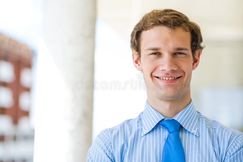 Successful Young Businessman Stock Photo - Image of agent, confident ...