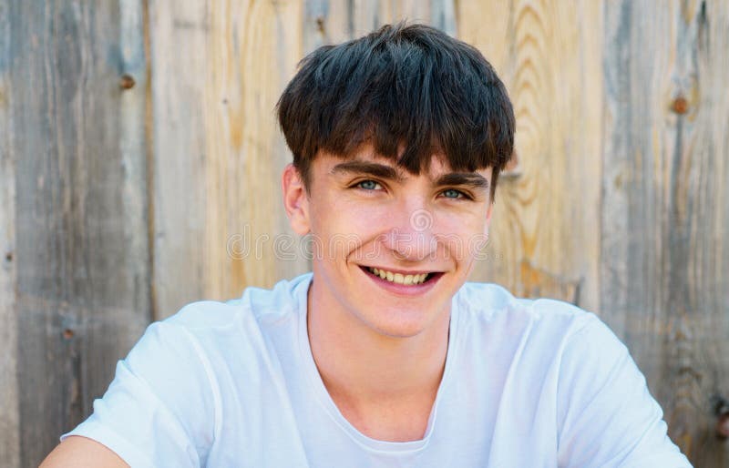 Successful Young Man Outside. Happy Guy Smiling. Stock Photo - Image of ...