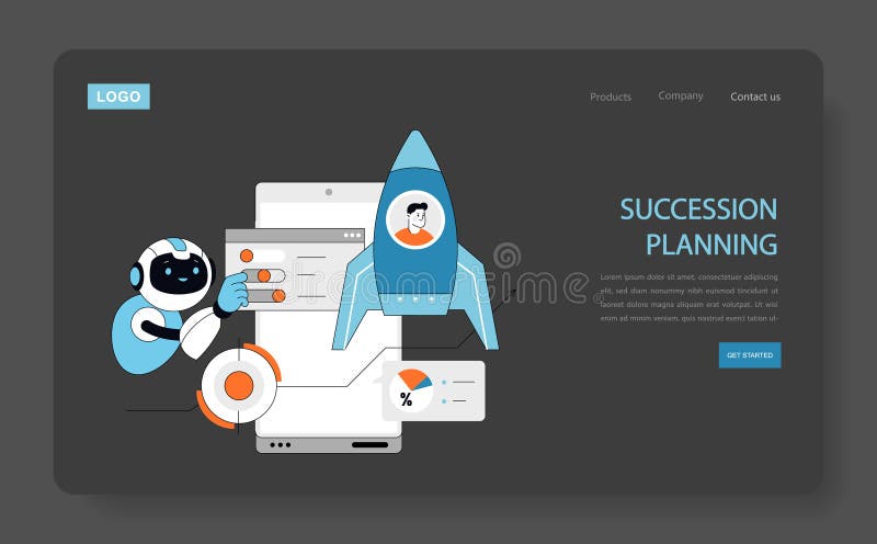 Succession Planning Concept Vector Illustration Stock Vector ...