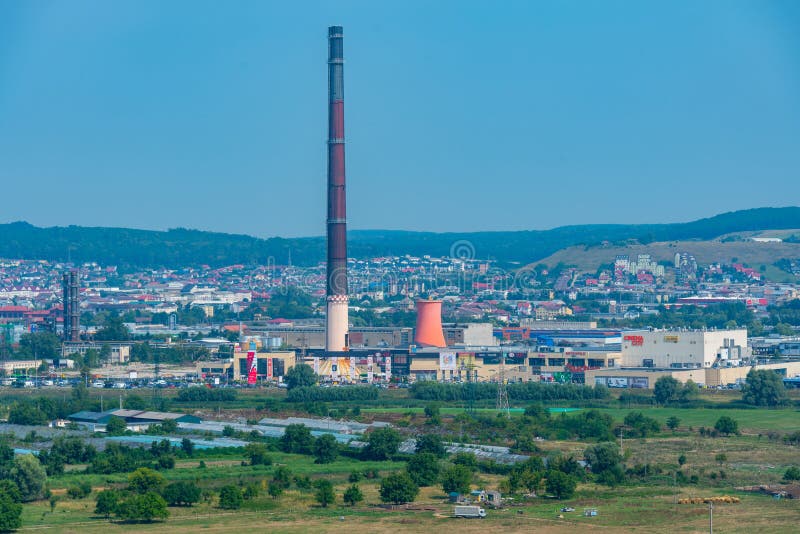 Suceava, Romania, August 17, 2023: Shopping Mall in Suceava, Rom ...