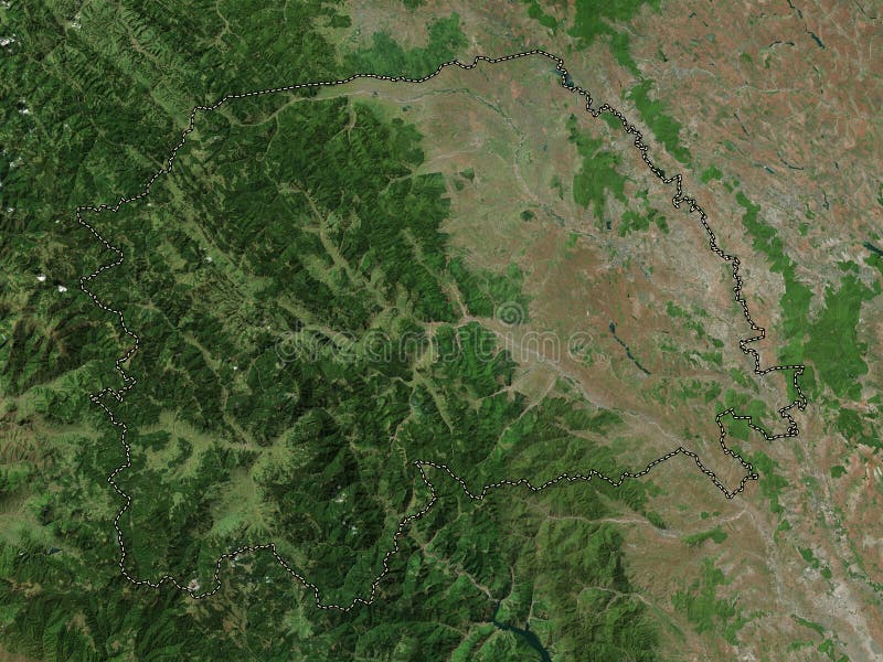 Suceava, Romania. High-res Satellite. No Legend Stock Illustration ...
