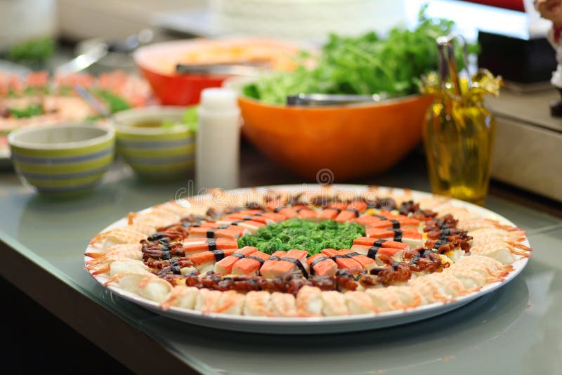 Suchi Buffet stock image. Image of color, banquet, state - 24194667