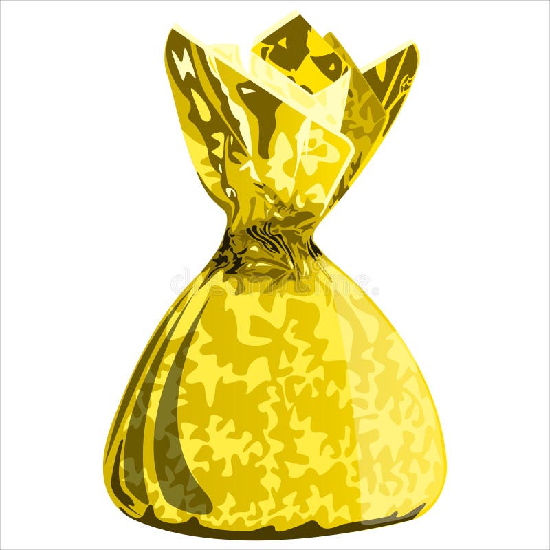 Sucrerie dans un emballage illustration de vecteur. Illustration du ...