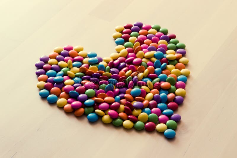 Sucre en forme de coeur image stock. Image du sucre, roman - 22831857