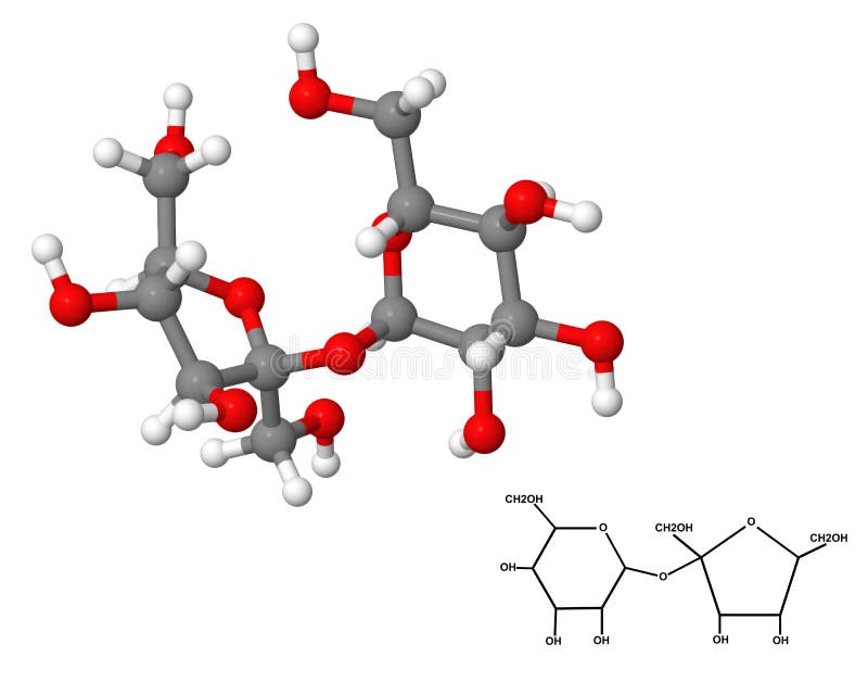 Table Sugar Molecule