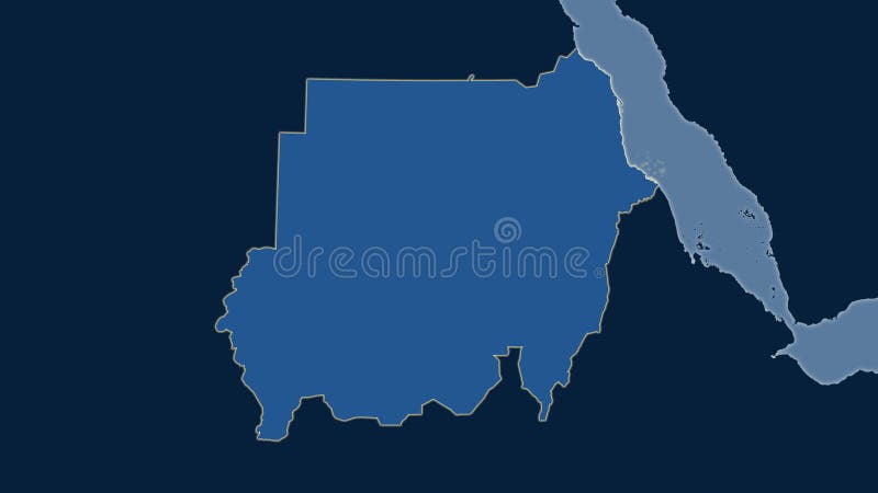 Sudan - solid. Composition stock illustration. Illustration of ocean ...