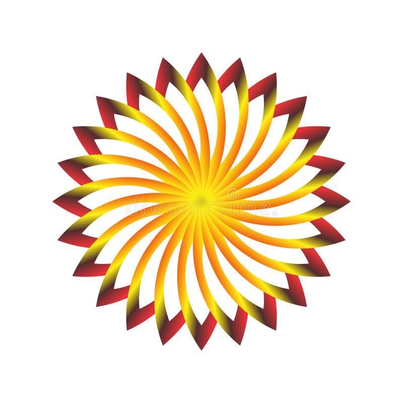 Sudarshan Chakra of Krishna Stock Vector - Illustration of madala ...