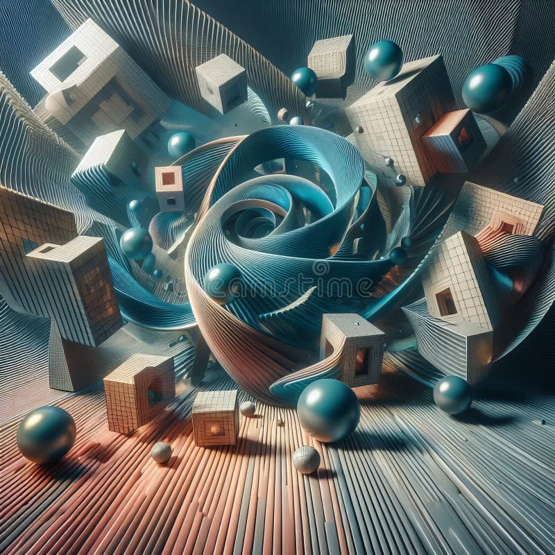 A Sudden Distortion in Reality Where Objects Appear To Fold and Stock ...