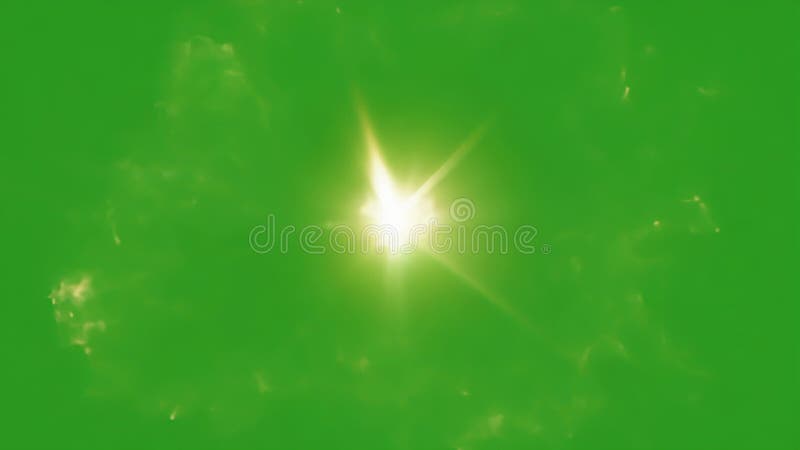 Sudden Flare of Light Erupts Creating Dynamic Movement on a Still ...