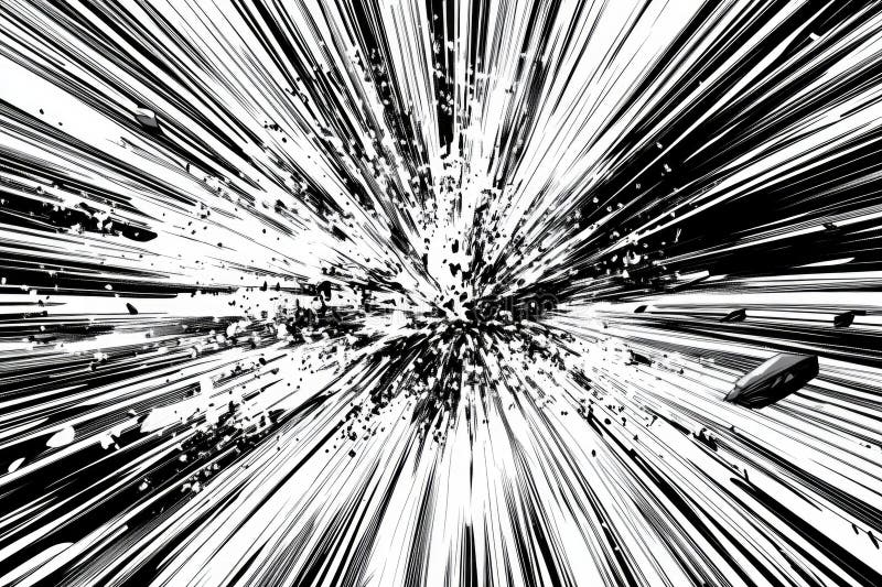 A Sudden Flash of Light in a Dark Environment, Ideal for Depicting ...