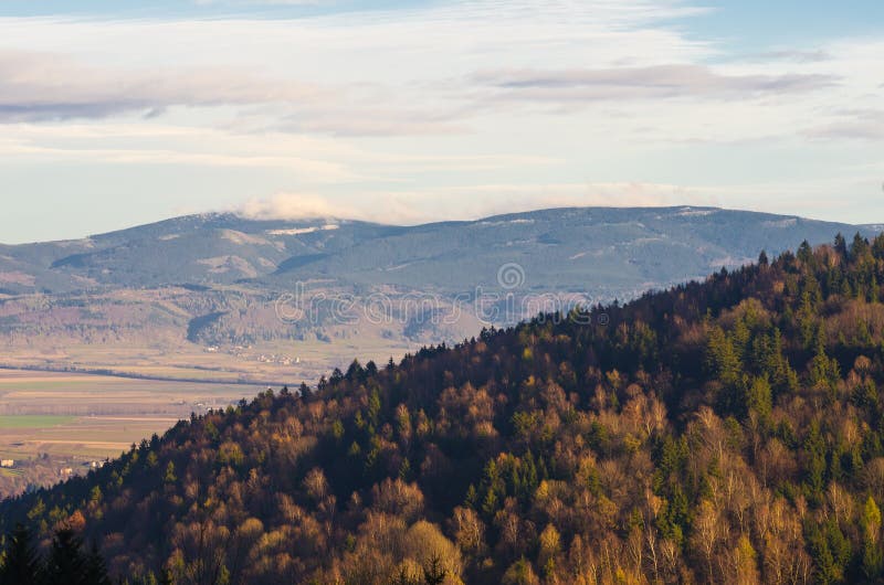 Sudeti - Polonia immagine stock. Immagine di paesaggio - 34606447