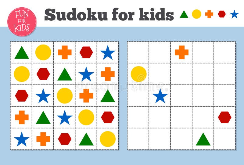 Sudoku. Kids and Adult Mathematical Mosaic. Magic Square Stock Vector ... Sudoku. Kids and Adult Mathematical Mosaic. Magic Square Stock Vector ...