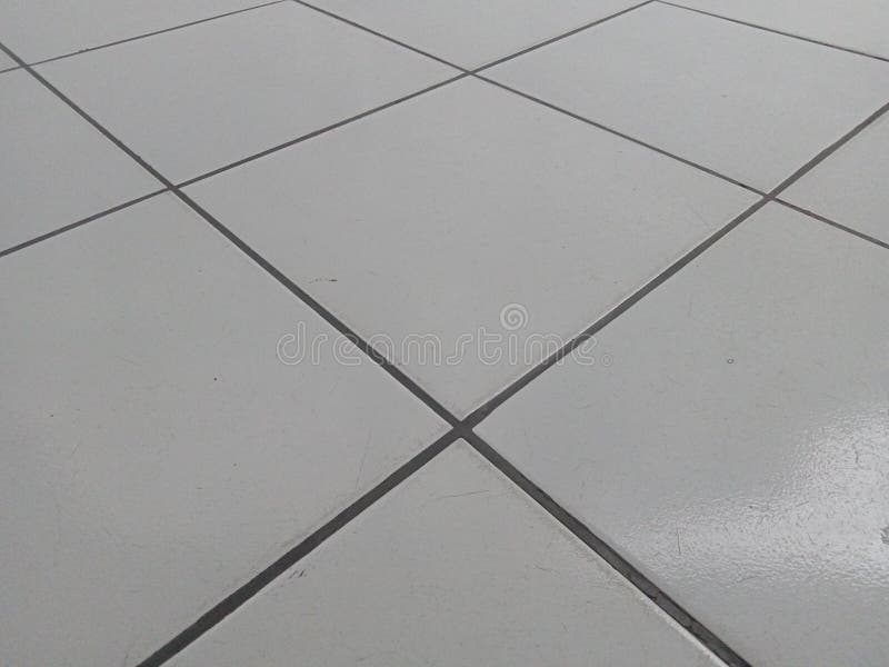 Suelo De Baldosa Blanca Con Textura Foto de archivo - Imagen de fondo ...