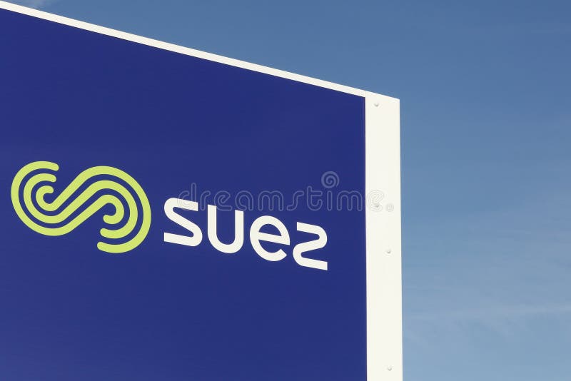 Suez Environnement Firmy Znak Zdjęcie Editorial - Obraz złożonej z ...