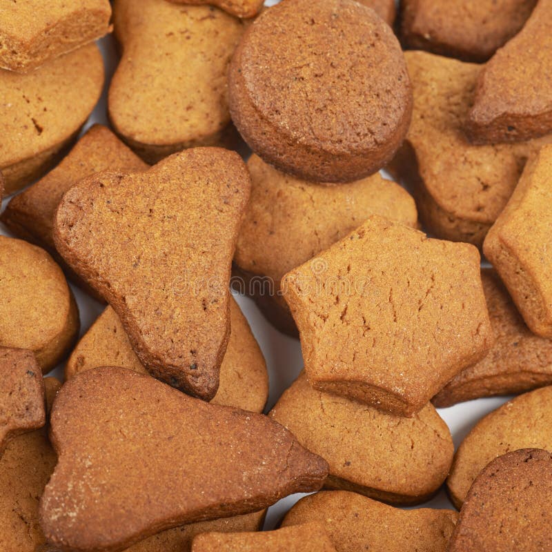 Suface Coated with Hand-made Cookies Stock Image - Image of cook ...