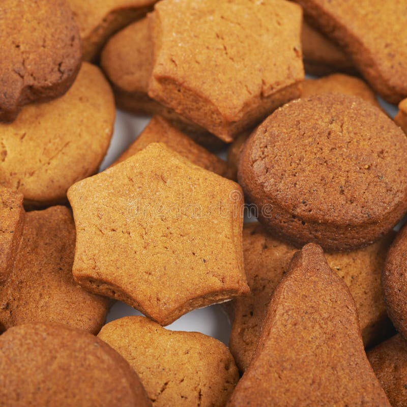 Suface Coated with Hand-made Cookies Stock Photo - Image of decorative ...