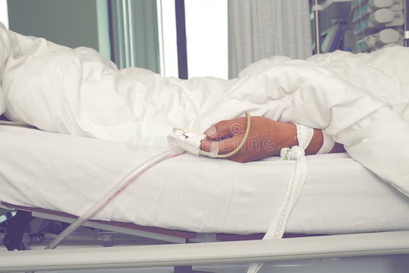 Care for Critically Ill Patient in the ICU Stock Photo - Image of lung ...