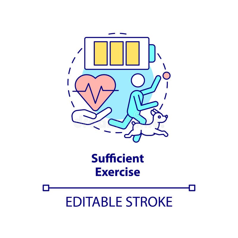 Editable Stroke Physical Activity Icon Stock Illustrations – 360 ...