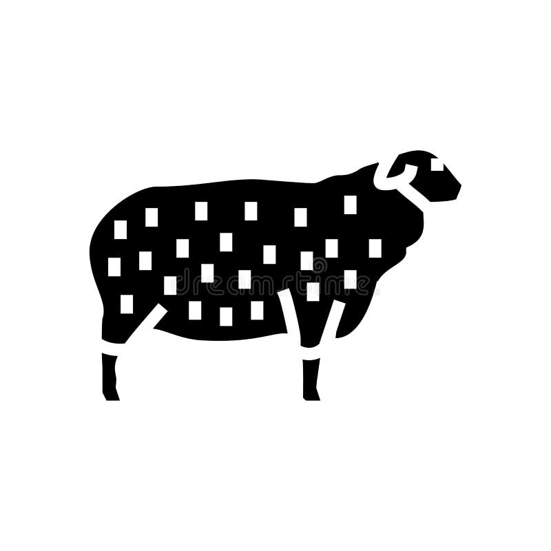 Suffolk Sheep Glyph Icon Vector Illustration Stock Vector ... Suffolk Sheep Glyph Icon Vector Illustration Stock Vector ...