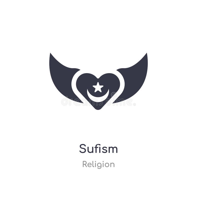 Sufism Icon. Isolated Sufism Icon Vector Illustration from Religion ...