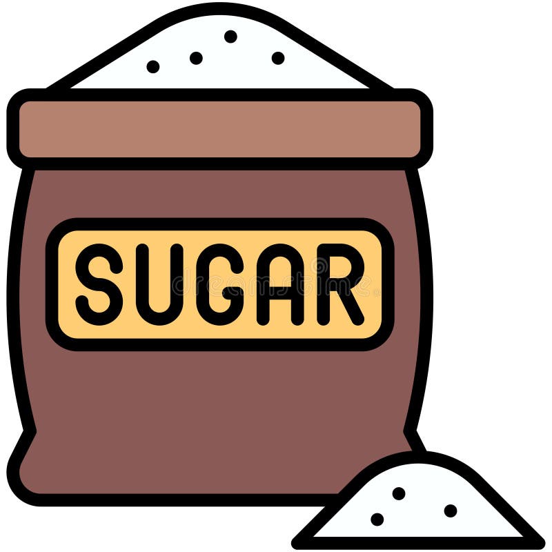 Sugar Bag Icon, Coffee Shop Related Vector Stock Vector - Illustration ...