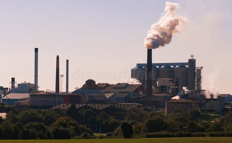 Sugar beet factory stock photo. Image of bury, smoke - 18086642