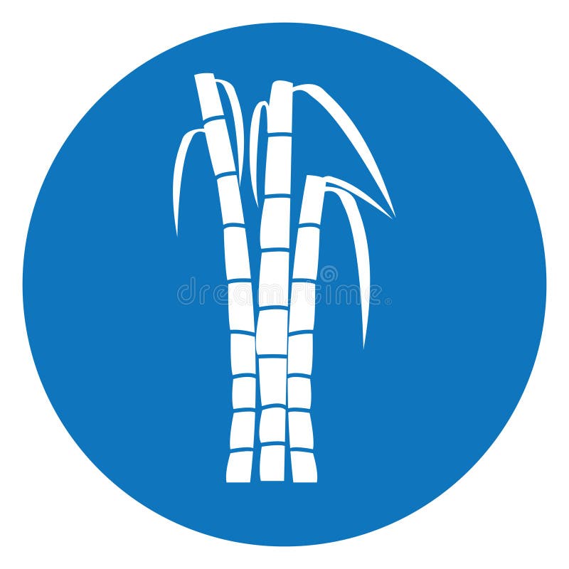 Sugar Cane Design Logo Template Stock Vector - Illustration of ...