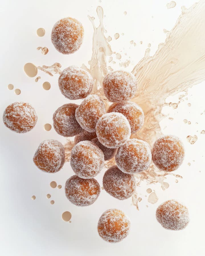 Coated Doughnut Holes Stock Illustrations – 3 Coated Doughnut Holes ...