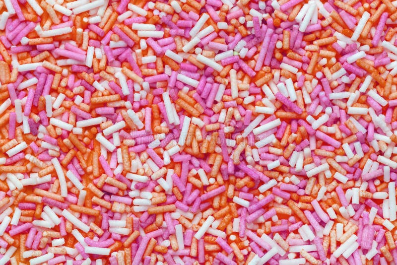 Sugar colorful springles stock photo. Image of confectionery - 207614744