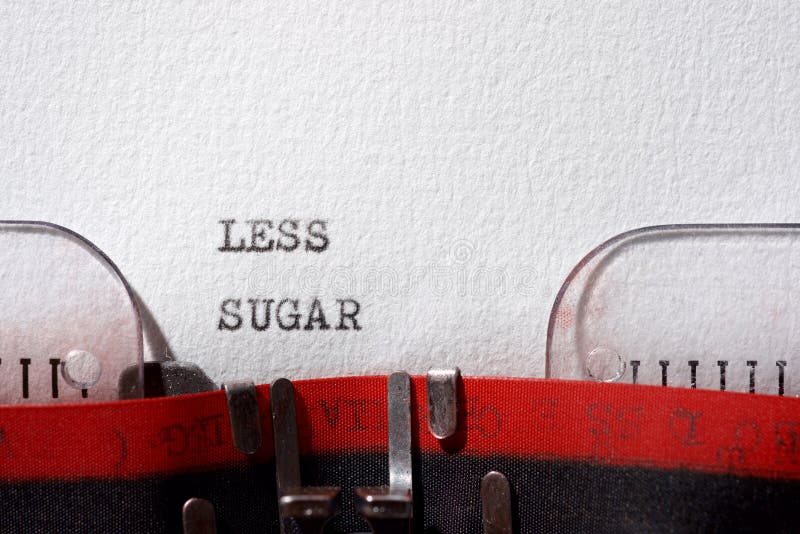 Less sugar concept stock image. Image of writing, page - 268497911